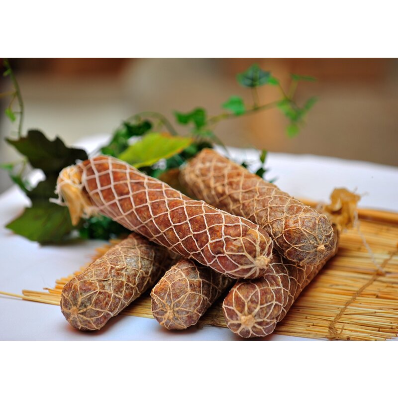 Nordhessische Netz Ahle Wurscht / Ahle Wurst XXL im Netzdarm auch Jah ...